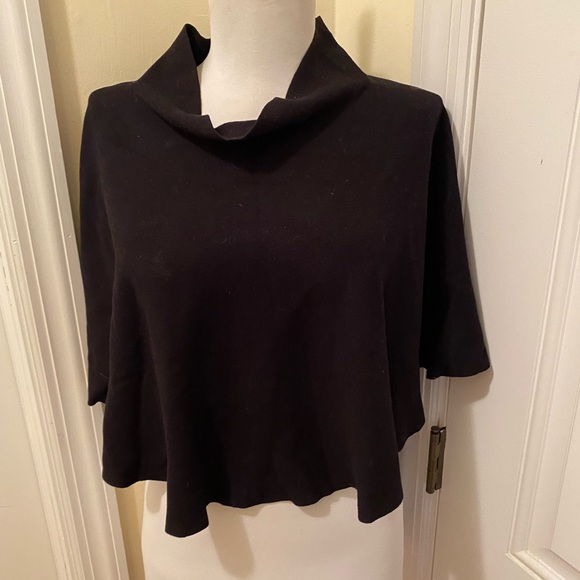 Rehab | Sweaters | Rehab Cropped Sweater Cowl Neck Black Size S Zip ...
